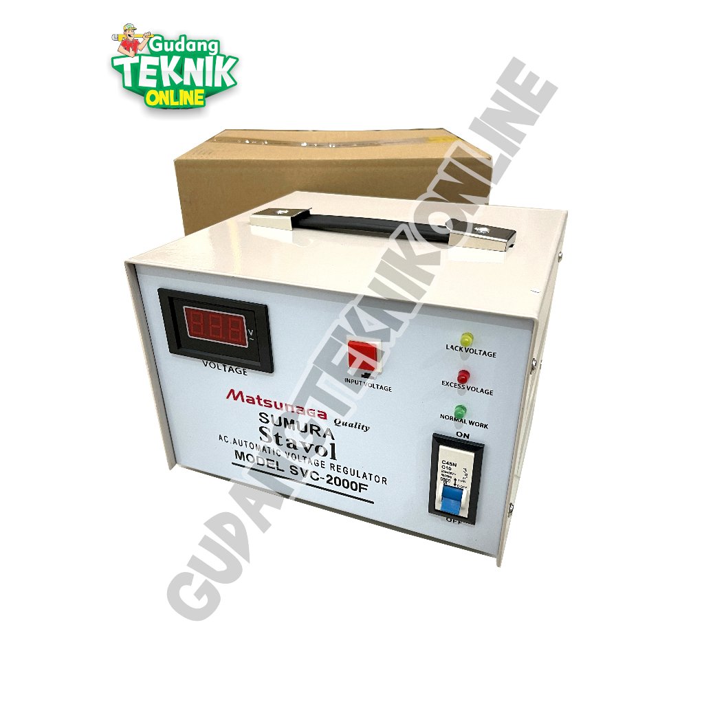 Jual Stabilizer MATSUNAGA Stavol SVC2000F 2000VA / Stabilizer Stabiliser Listrik Stavolt SVC ...