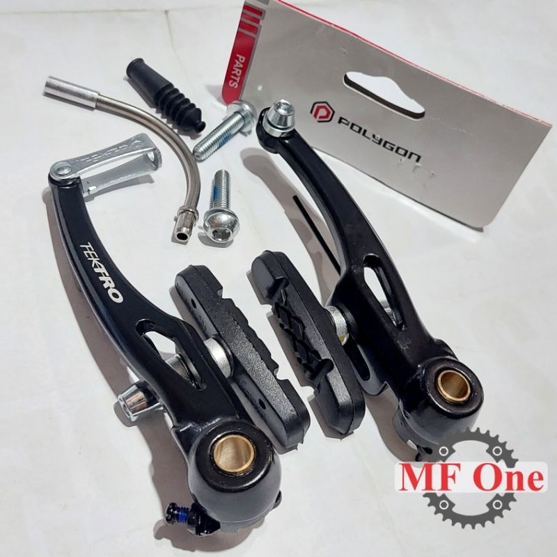 Jual Rem V Brake Set Tektro Alloy With Linear Spring Polygon Vbrake ...