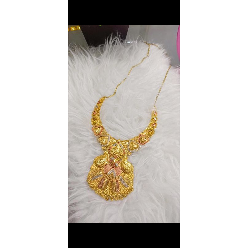 Jual kalung lapis emas dubai original | Shopee Indonesia