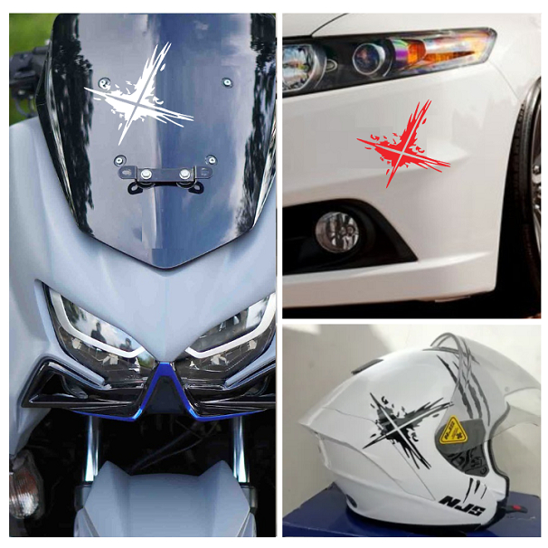 Jual Stiker Unik Lucu Body Kaca Mobil Motor Cutting Sticker Tanda ...