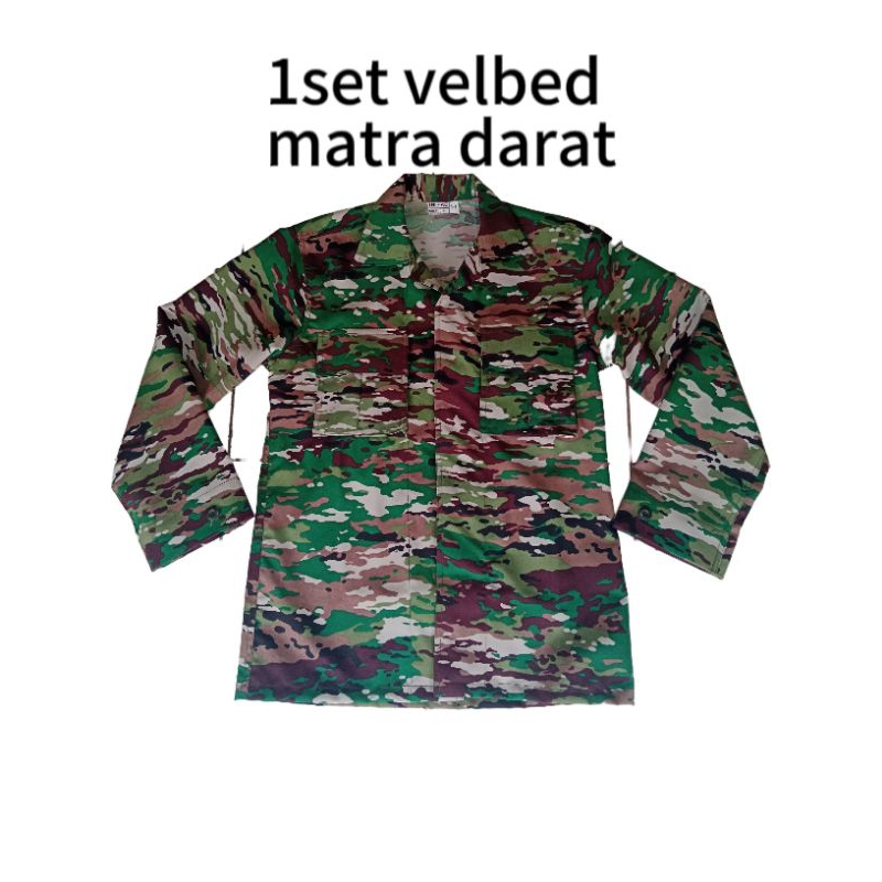 Jual BAJU PDL MATRA DARAT TNI AD | Shopee Indonesia