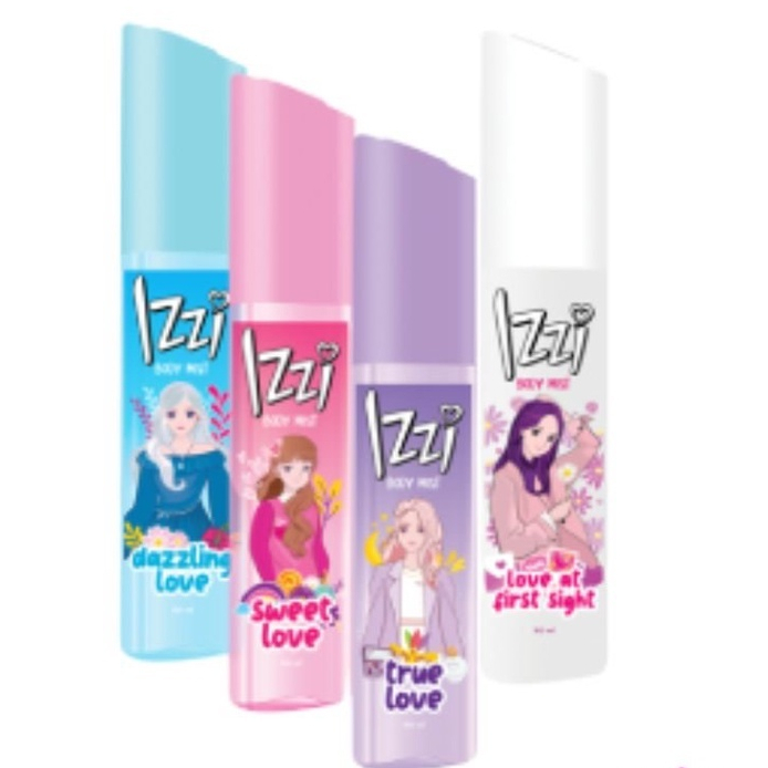 Jual IZZI Parfum Body Mist / Korean Fine Fragrance Mist All Series ...