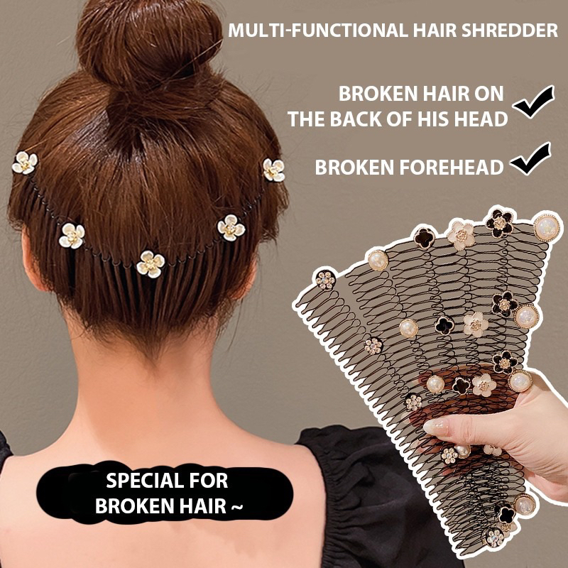 Jual Bando plastik sisir rambut jepit simple fleksibel elastis ...