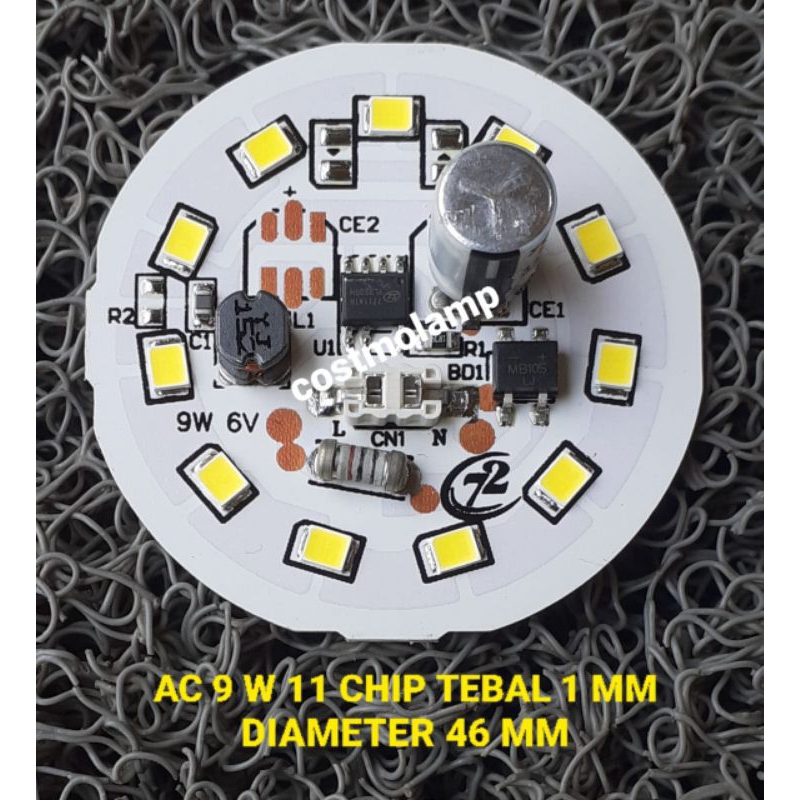 Jual PCB LAMPU LED AC 9 WATT | Shopee Indonesia
