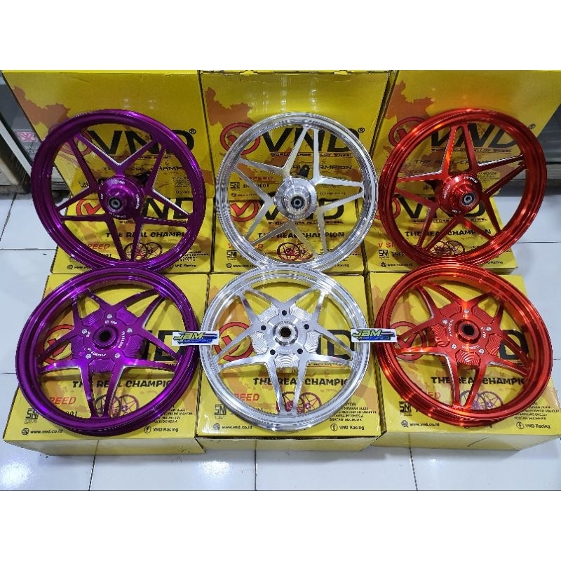 Jual VELG RACING VND VSPEED V1 Yamaha AEROX OLD/NEW 185-215 RING 14 | Shopee Indonesia