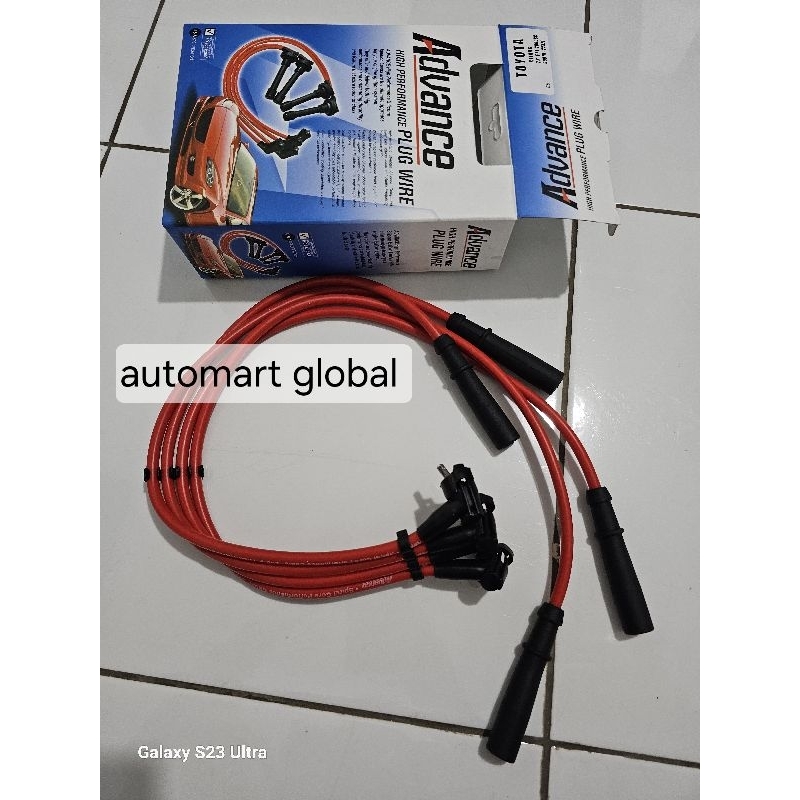 Jual kabel busi racing 8mm kijang Efi 2.0 2000cc merk advance | Shopee ...