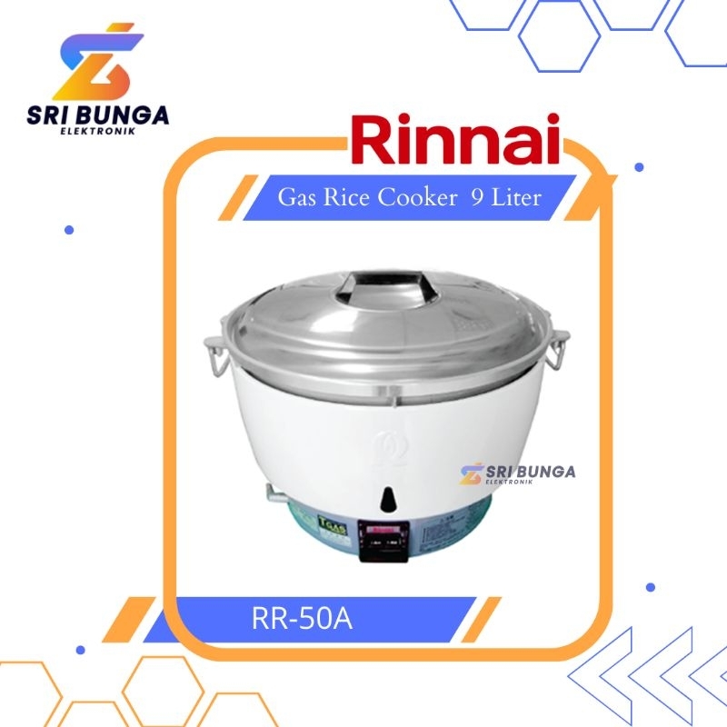 Jual Gas Rice Cooker RINNAI RR 50 A 10 Liter Pemasak Nasi Gas Besar ...