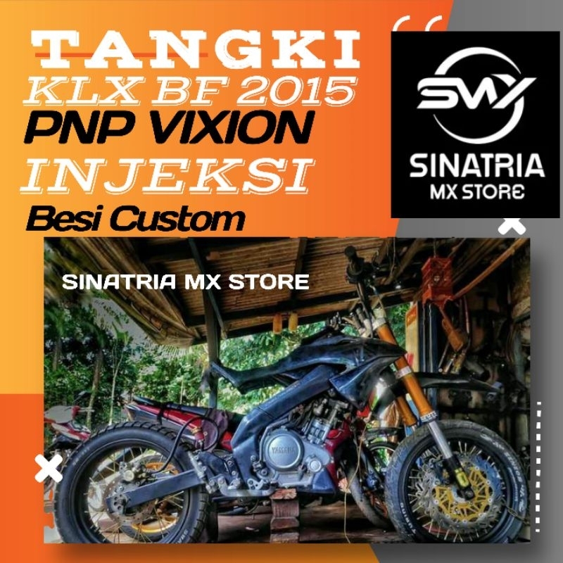 Jual TANGKI PNP VIXION TRAIL SUPERMOTO MODEL KLX BF DTRACKER | TENKI VIXION INJEKSI XABRE R15 ...