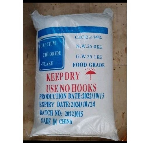 Jual Cacl foodgrade 25kg | Shopee Indonesia