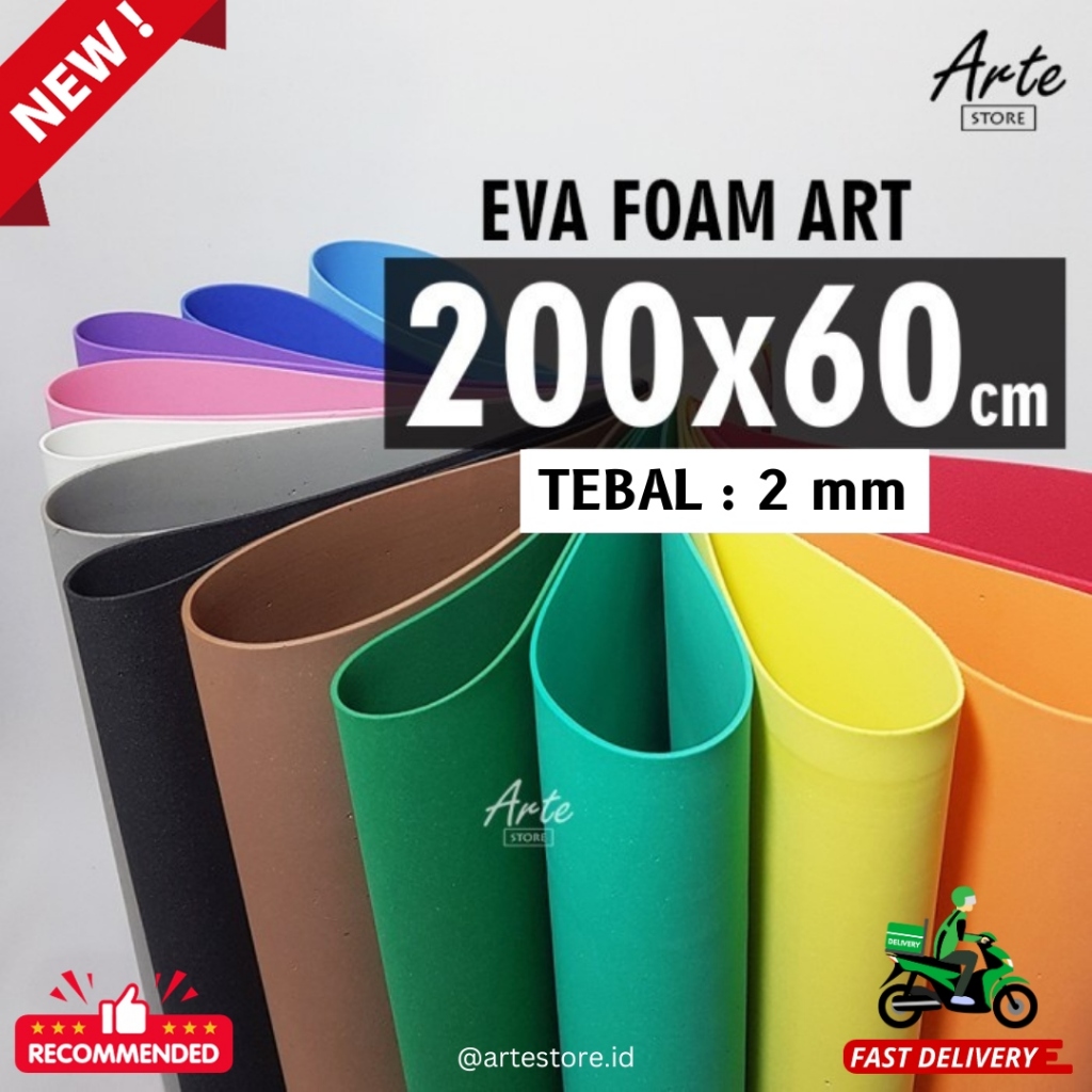 Jual EVA Foam - Spon Ati Meteran tebal 2 mm | Shopee Indonesia