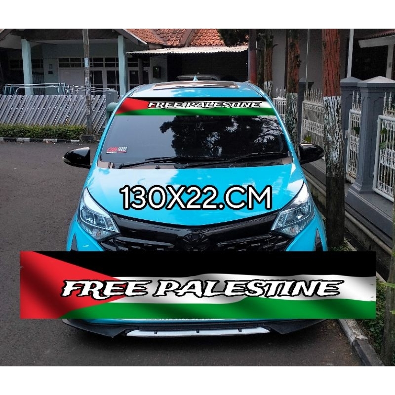 Jual STIKER PRINTING PALESTINE SAVE PALESTINE STICKER KACA MOBIL ...