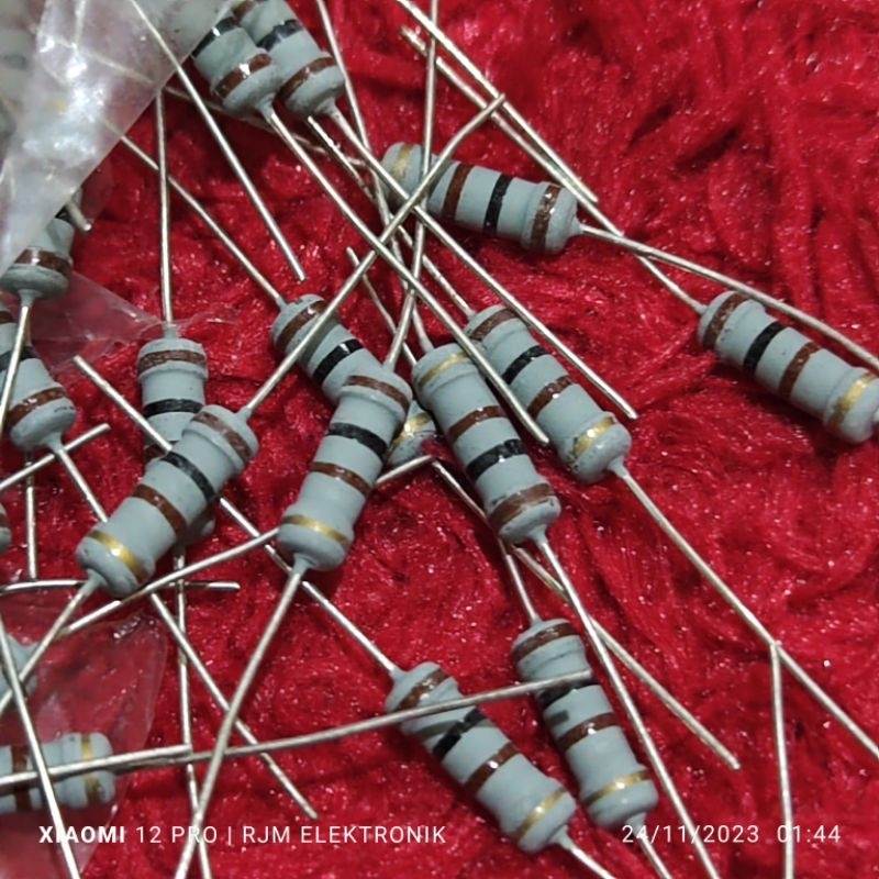 Jual 10 pcs resistor 100 ohm 1 watt | Shopee Indonesia