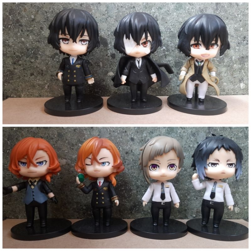 Jual Action Figure Anime bungou stray dogs dazai osamu chuya akutagawa ...
