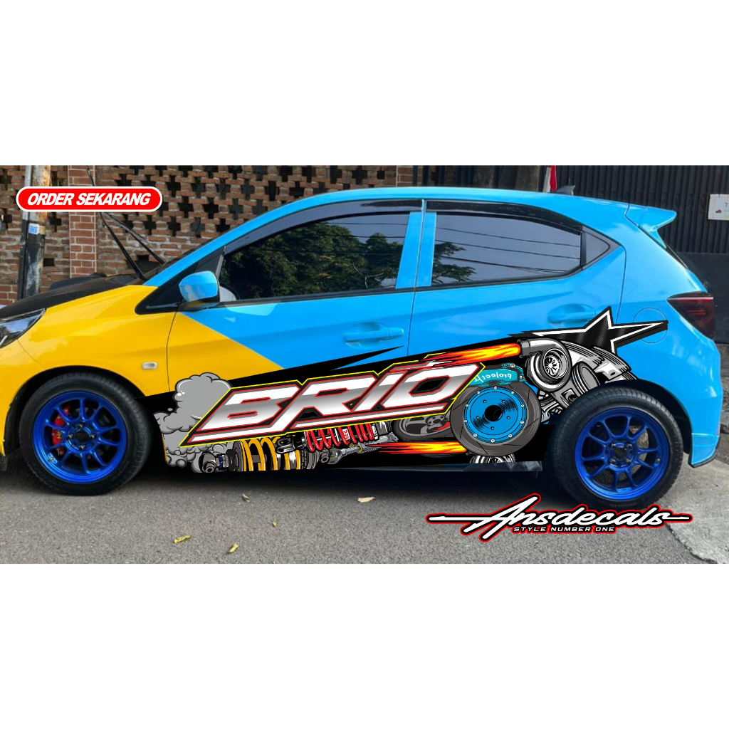 Jual STICKER MOBIL JAZZ, BRIO | DECAL STICKER MOBIL STIKER JAZZ, BRIO ...