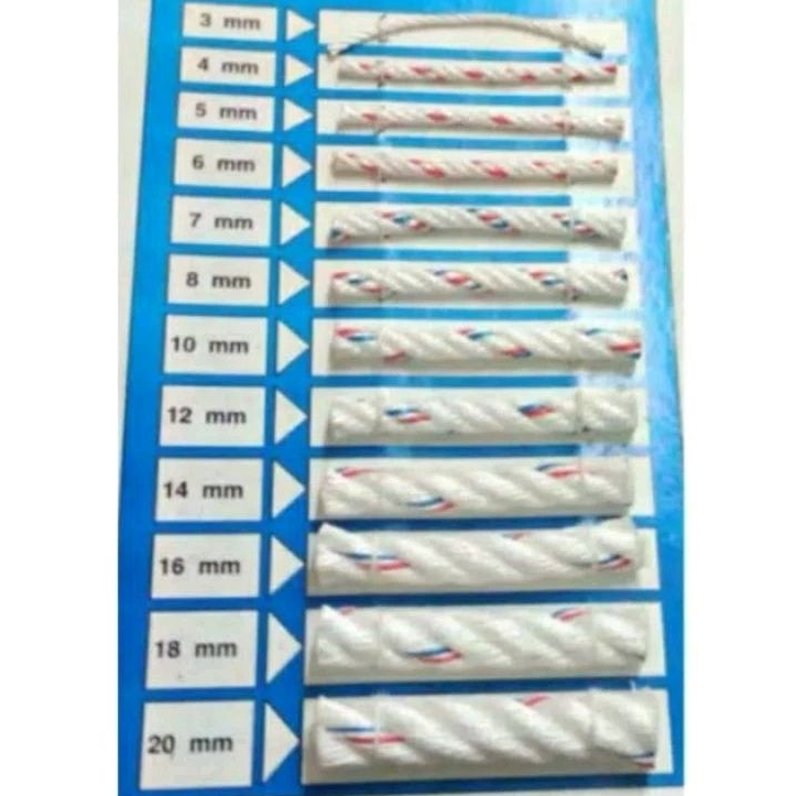 Jual Tali Tambang PPD Putih PP Mono 6mm 8mm 10mm 12mm Kuat Berkualitas ...