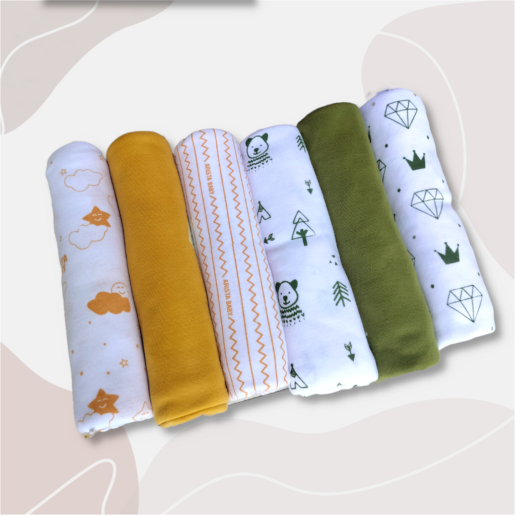Jual Bedong Bayi Jumbo Mix 6 Pcs Ukuran 110 x 90 cm | Shopee Indonesia