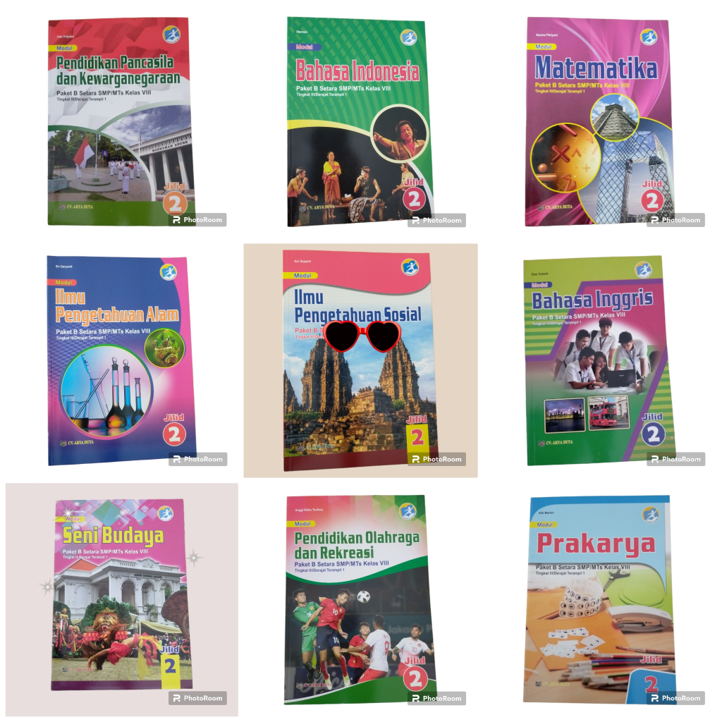 Jual Harga satuan buku modul paket B setara dengan SMP/Mts kelas 8 penerbit Arya duta | Shopee ...