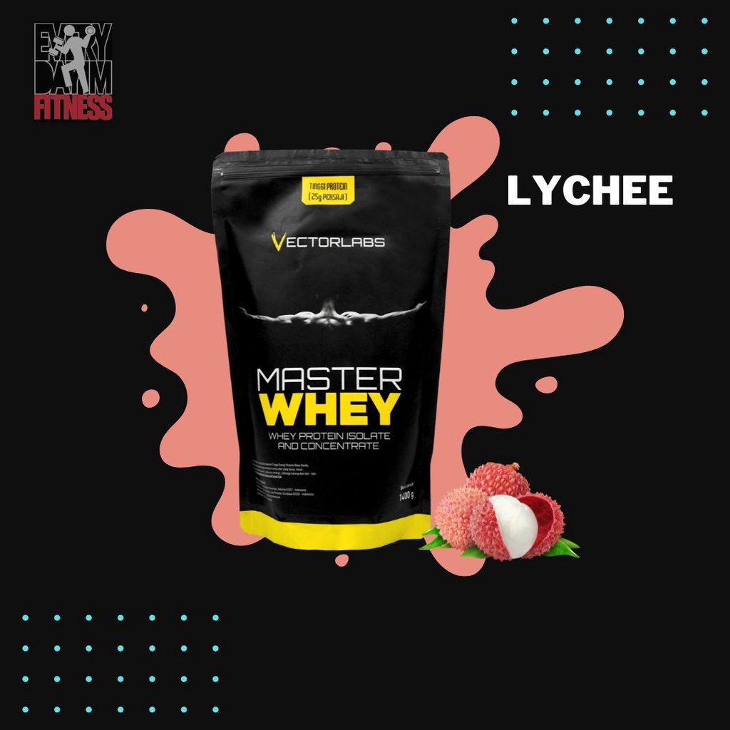 Jual Vectorlabs Master Whey 3 lbs 1400 gram Susu Protein Shake Isolate ...