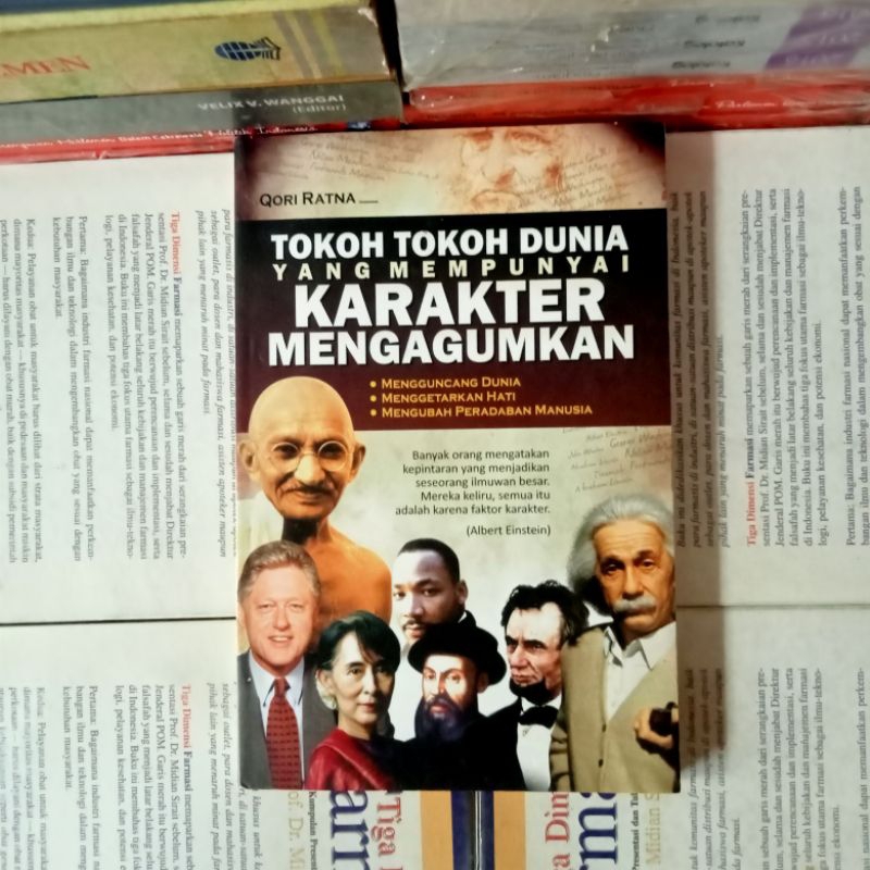 Jual TOKOH-TOKOH DUNIA YANG MEMPUNYAI KARAKTER MENGAGUMKAN | Shopee ...