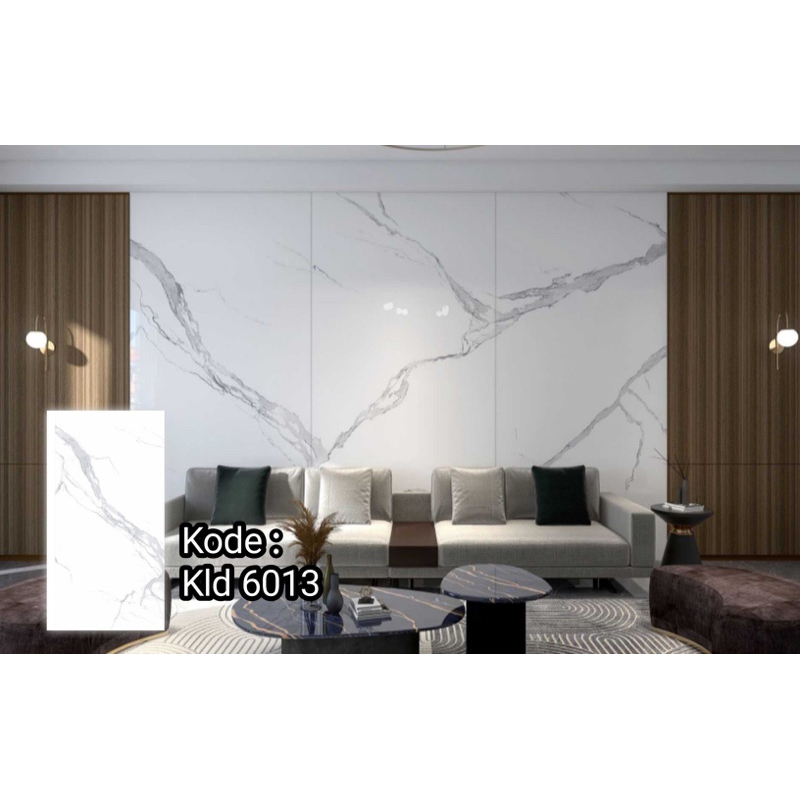 Jual Wallpaper dinding marble 60cmx30cm/Wallfoam marble/sticker marble ...