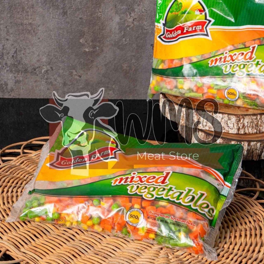 Jual Golden Farm Mixed Vegetables FROZEN - 500gram | Shopee Indonesia