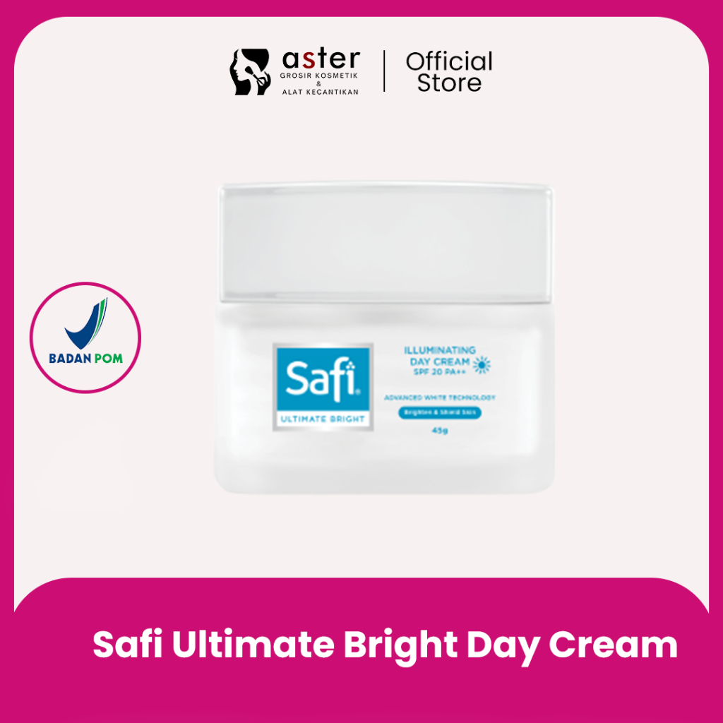 Jual Aster Kosmetik - Safi Ultimate Bright Day Cream | Shopee Indonesia