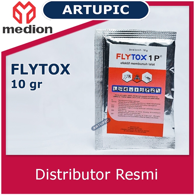 Jual Flytox 10 gram Racun Pembasmi LALAT Efektif Membunuh lalat Kutu ...
