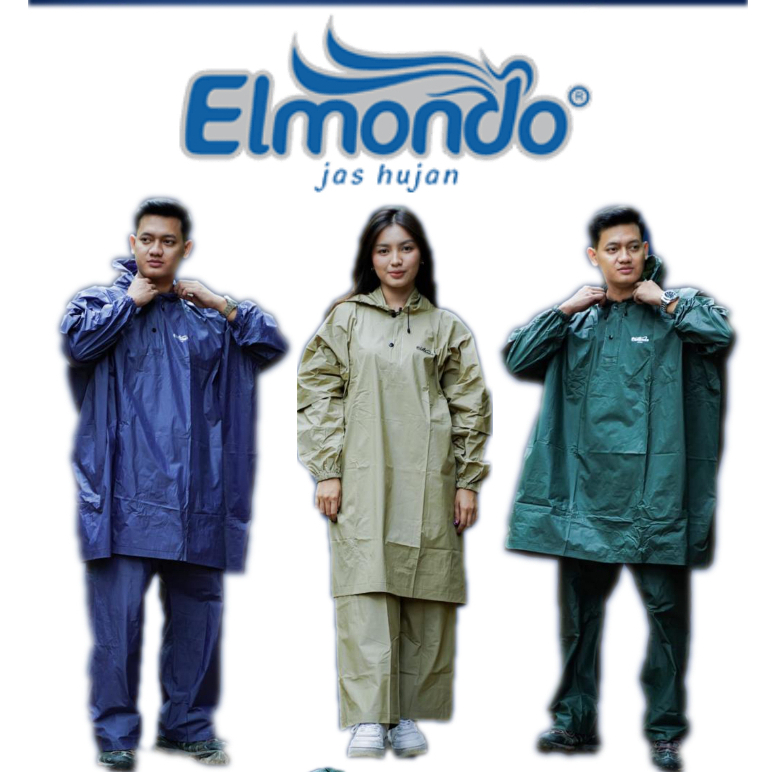 Jual Jas Hujan Ponco Celana Elmondo Prima 716 - Mantel Stelan Poncho Lengan Dewasa Pria dan ...