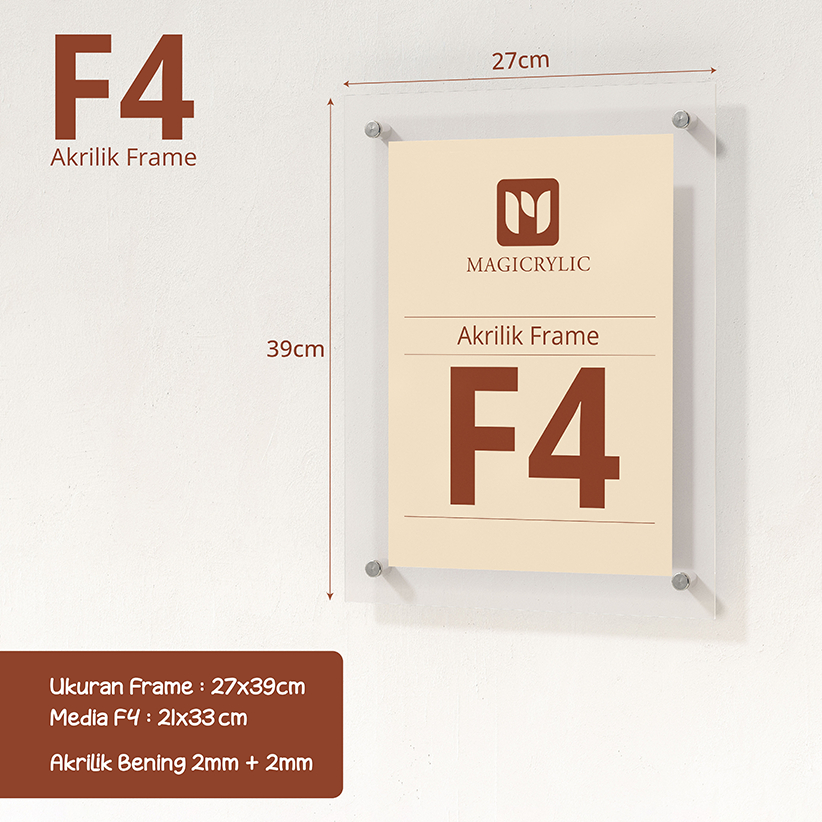 Jual Akrilik Wall Frame Poster Bingkai Display / Akrilik Frame Dinding ... Jual Akrilik Wall Frame Poster Bingkai Display / Akrilik Frame Dinding ...