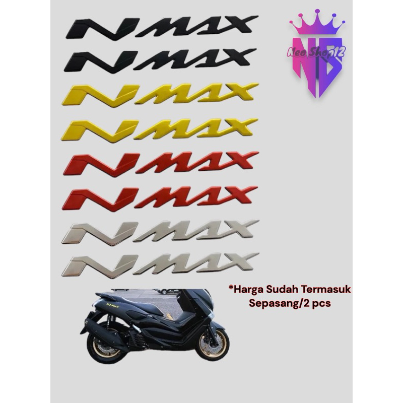 Jual Emblem NMAX Timbul 3D Murah Yamaha NMAX Bahan Plastik ABS | Shopee ...