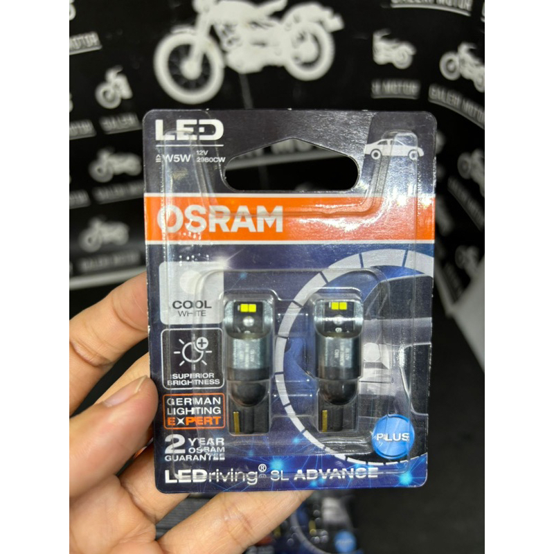 Jual led osram t10 2980cw Lampu LED Senja T10 OSRAM Putih 6000K W5W ...