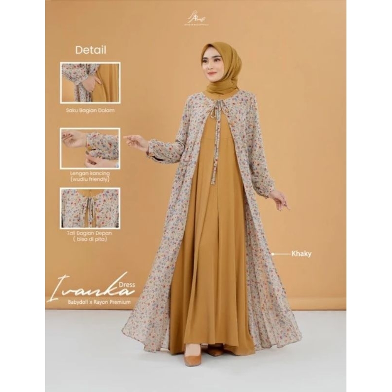 Jual IVANKA DRESS ORI AR RAFI | Shopee Indonesia