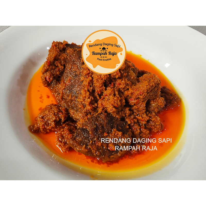Jual Rendang Daging Sapi Padang (Ready to Eat) 1 pack | Shopee Indonesia