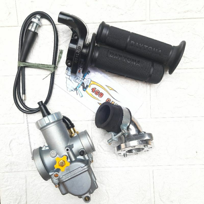 Jual Paket Karburator PE KEIHIN(24,26,28)+Gas Spontan+Manipol Putar Bebek Jupiter-vega-smash ...