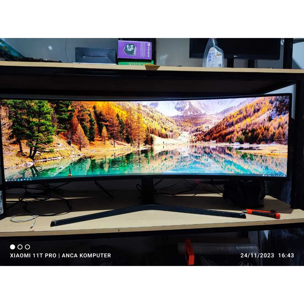 Jual SAMSUNG LC49J890DKEXXD 49" Curved Business Monitor with 32:9 Super ...