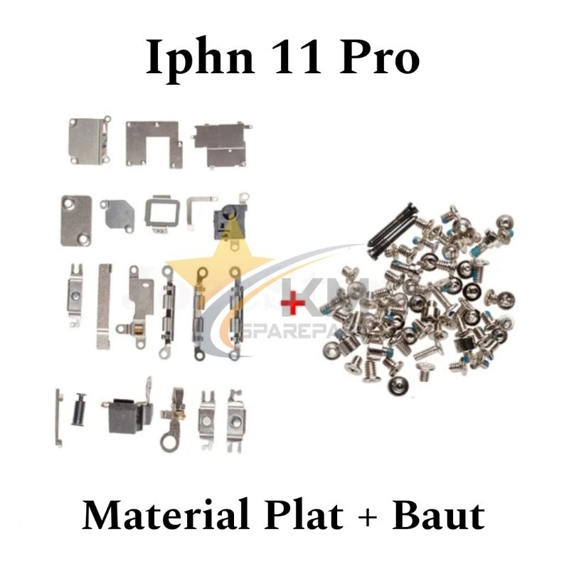 Jual Baut Handphone Material Plat Ip 11 Pro Fullset | Shopee Indonesia