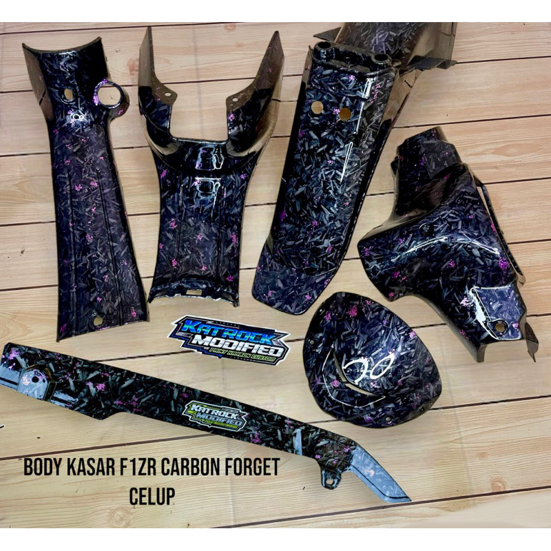 Jual BODY KASAR FIZ R / F1ZR VEGA LAMA CARBON BODY MOTOR FIZ R CARBON ...