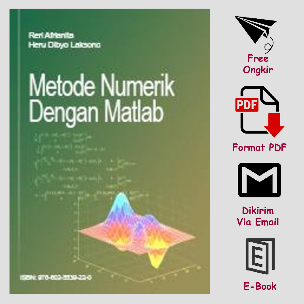 Jual Metode Numerik dengan Matlab (Reri Afrianita Heru Dibyo Laksono) | Shopee Indonesia