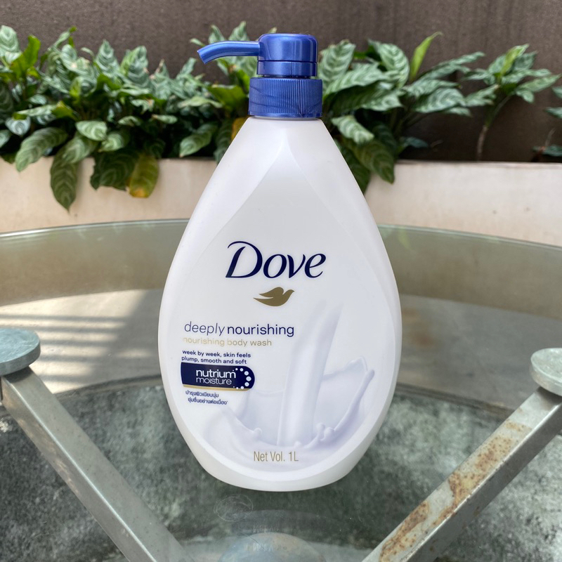 Jual Dove Deeply Nourishing Body Wash 1 Liter Pump Sabun Mandi Botol ...