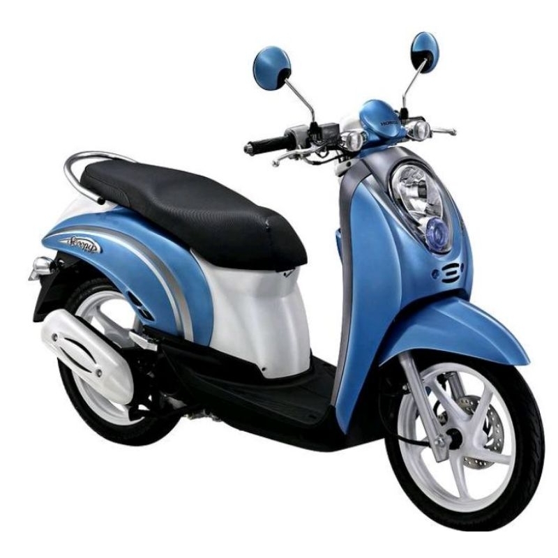 Jual Striping Honda Scoopy Carbu Tahun 2012 Warna Biru | Shopee Indonesia