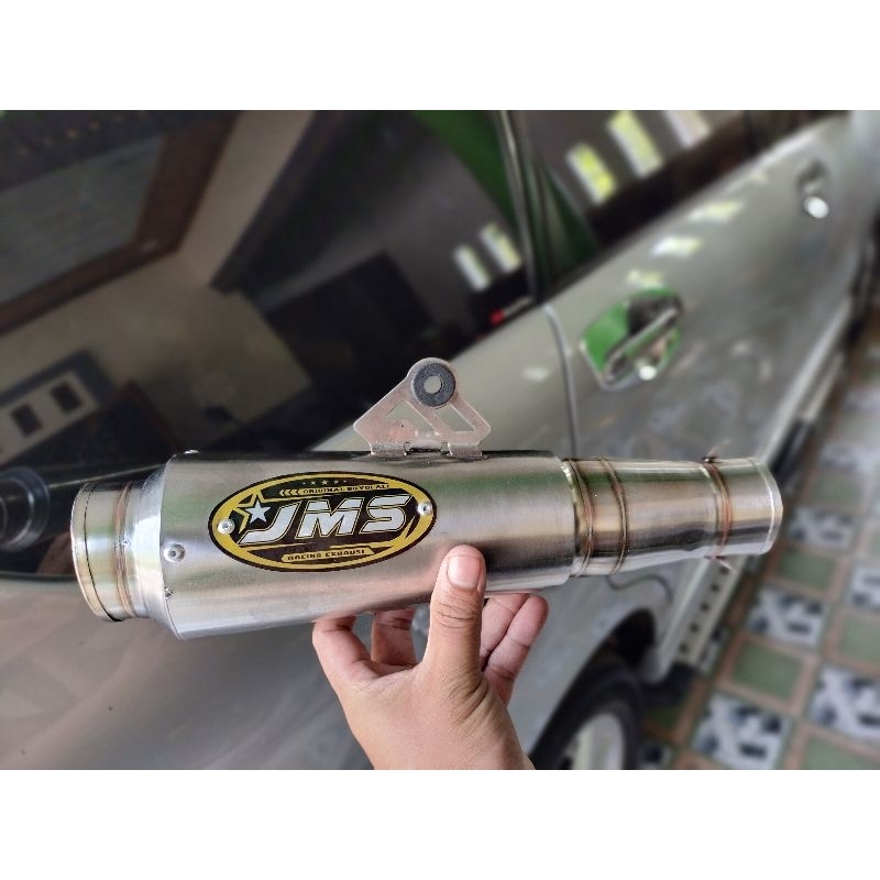Jual slincer knalpot jms original tipe gm inlet 50 mm | Shopee Indonesia