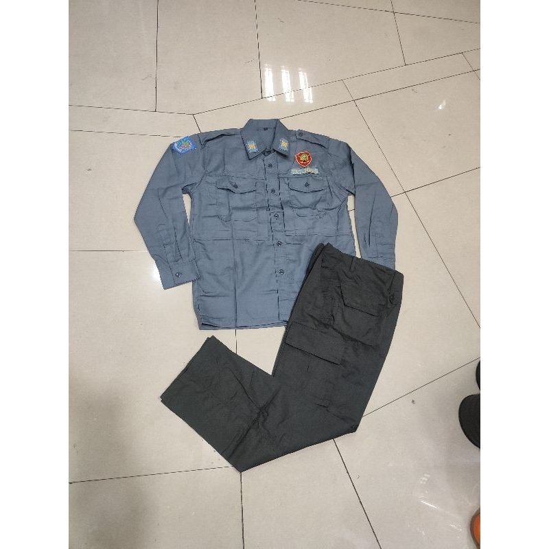 Jual SERAGAM LINMAS MODEL TERBARU SERAGAM HANSIP MODEL TERBARU STEL ...