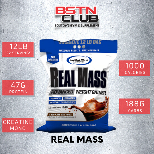 Jual GASPARI REAL MASS 12LB | Shopee Indonesia