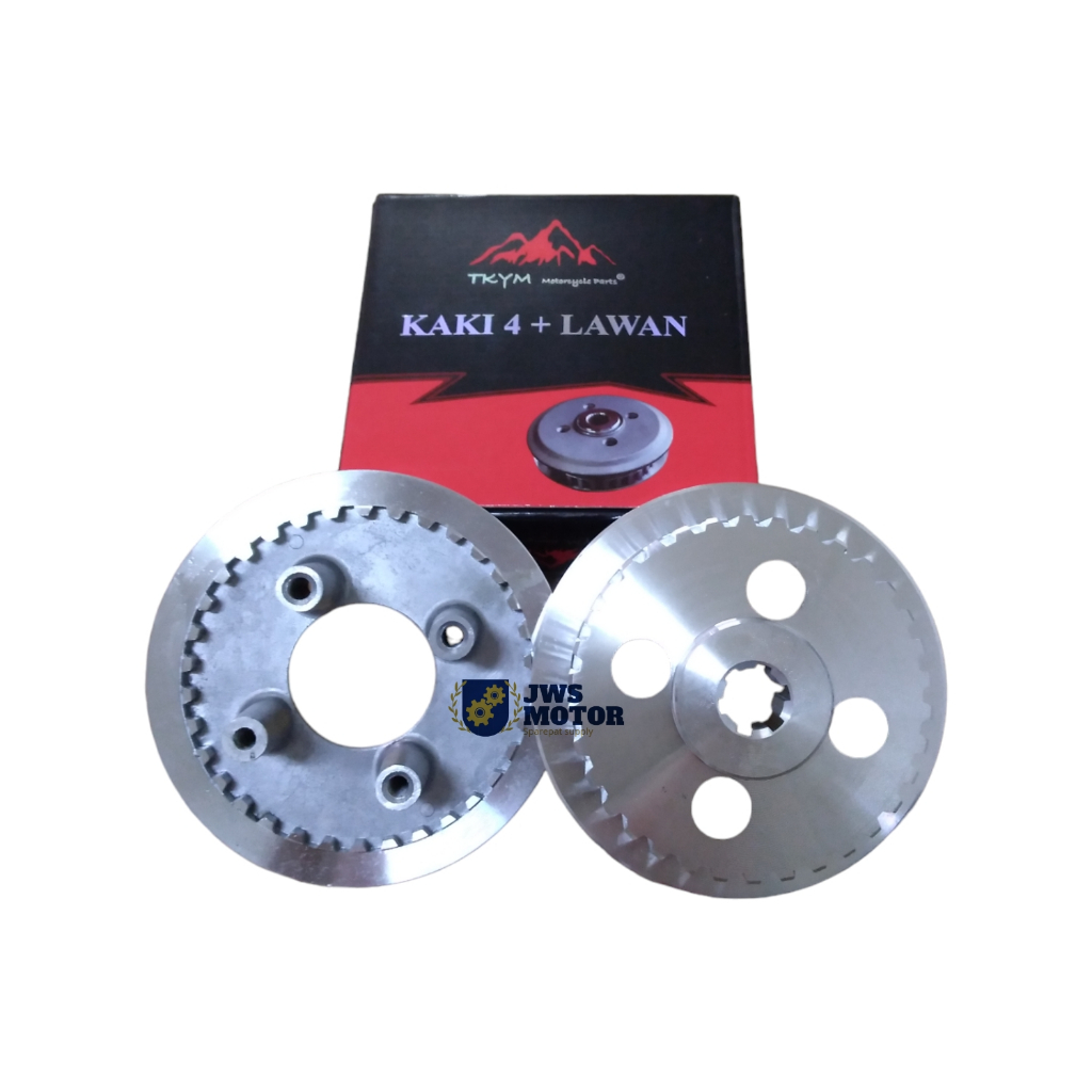 Jual TAKAYAMA Dudukan + Plat Lawan Tahanan Kopling Kaki 4 KLX 150 | Shopee Indonesia