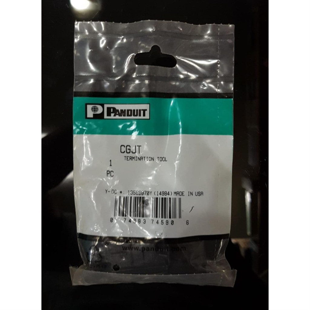 Jual PANDUIT CGJT TERMINATION TOOL Giga-TX (Tool buat pasang Modular ...