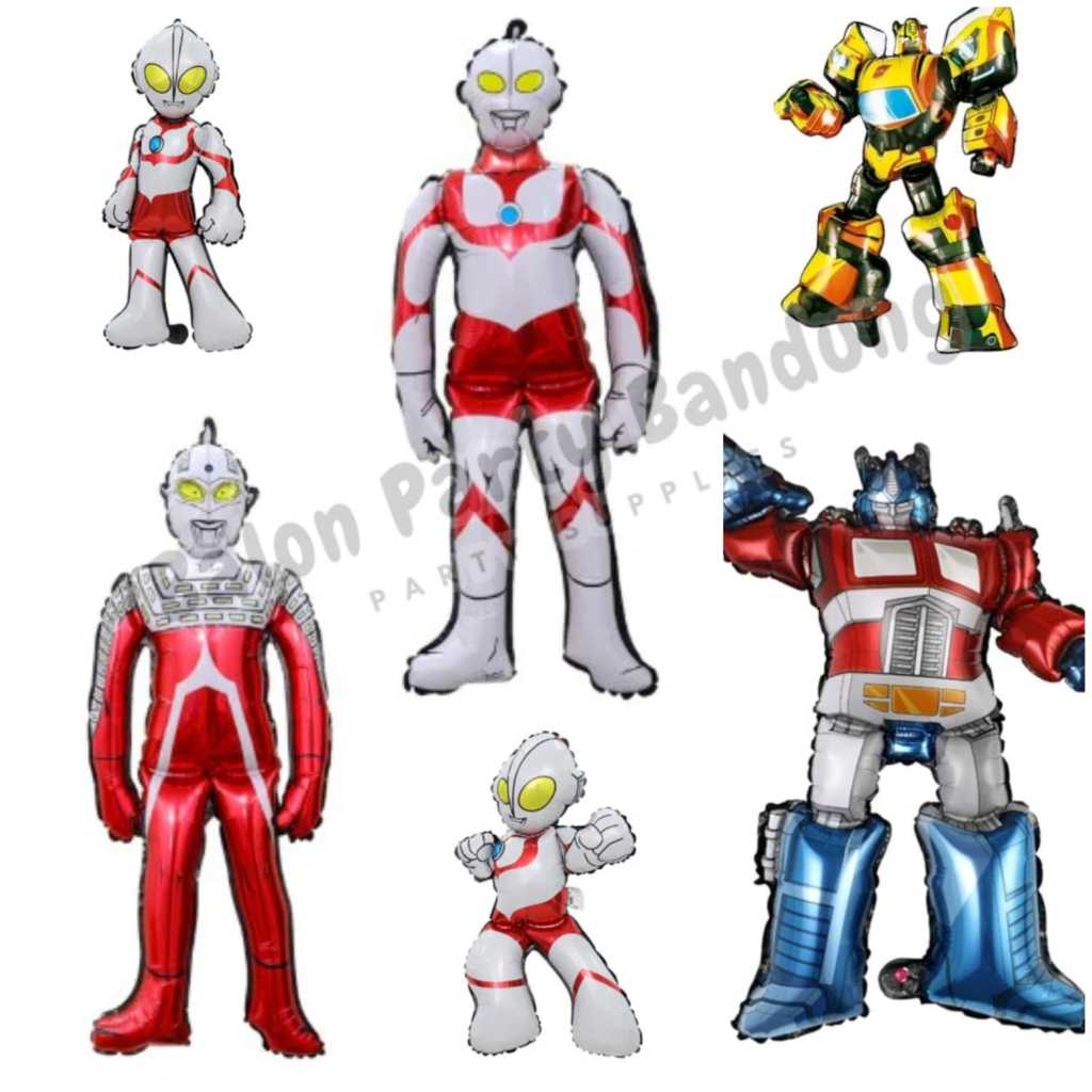 Jual [ SATUAN ] Balon Foil Ultraman Optimus Prime Bumble Bee / Dekorasi ...