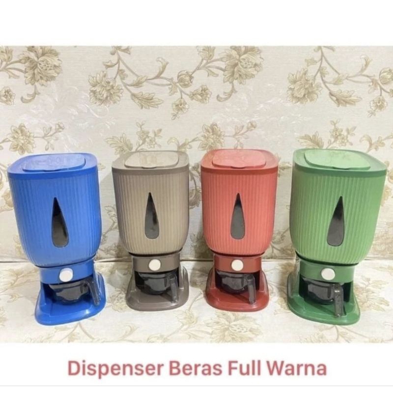 Jual DISPENSER BERAS KAPASITAS 10 KG WADAH BESAR DISPENSER BERAS ...