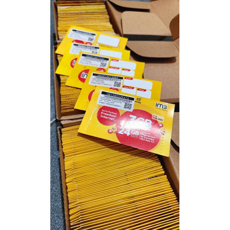 Jual Perdana Internet Indosat 3GB + 3GB | Shopee Indonesia