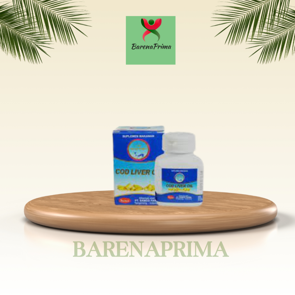 Jual Minyak Ikan COD LIVER OIL isi 100 | Shopee Indonesia