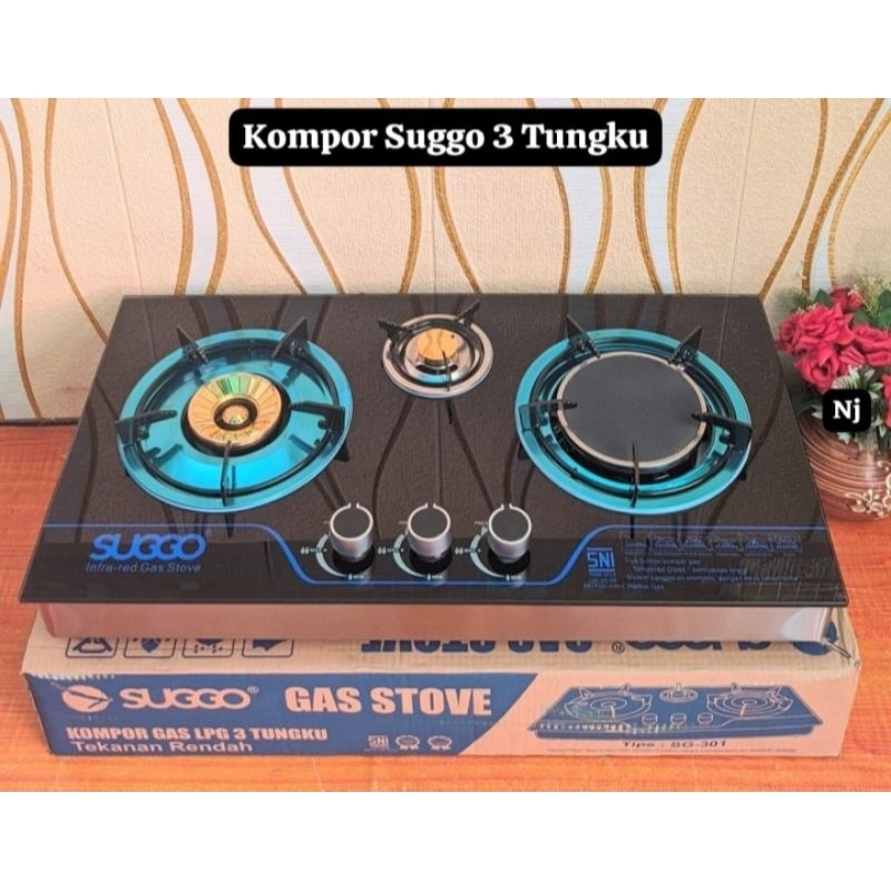 Jual SUGGO 3 TUNGKU MIX BARA type SG-301 | Shopee Indonesia